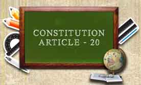A Brief Idea of Article 20: Protection Against Conviction of Offences